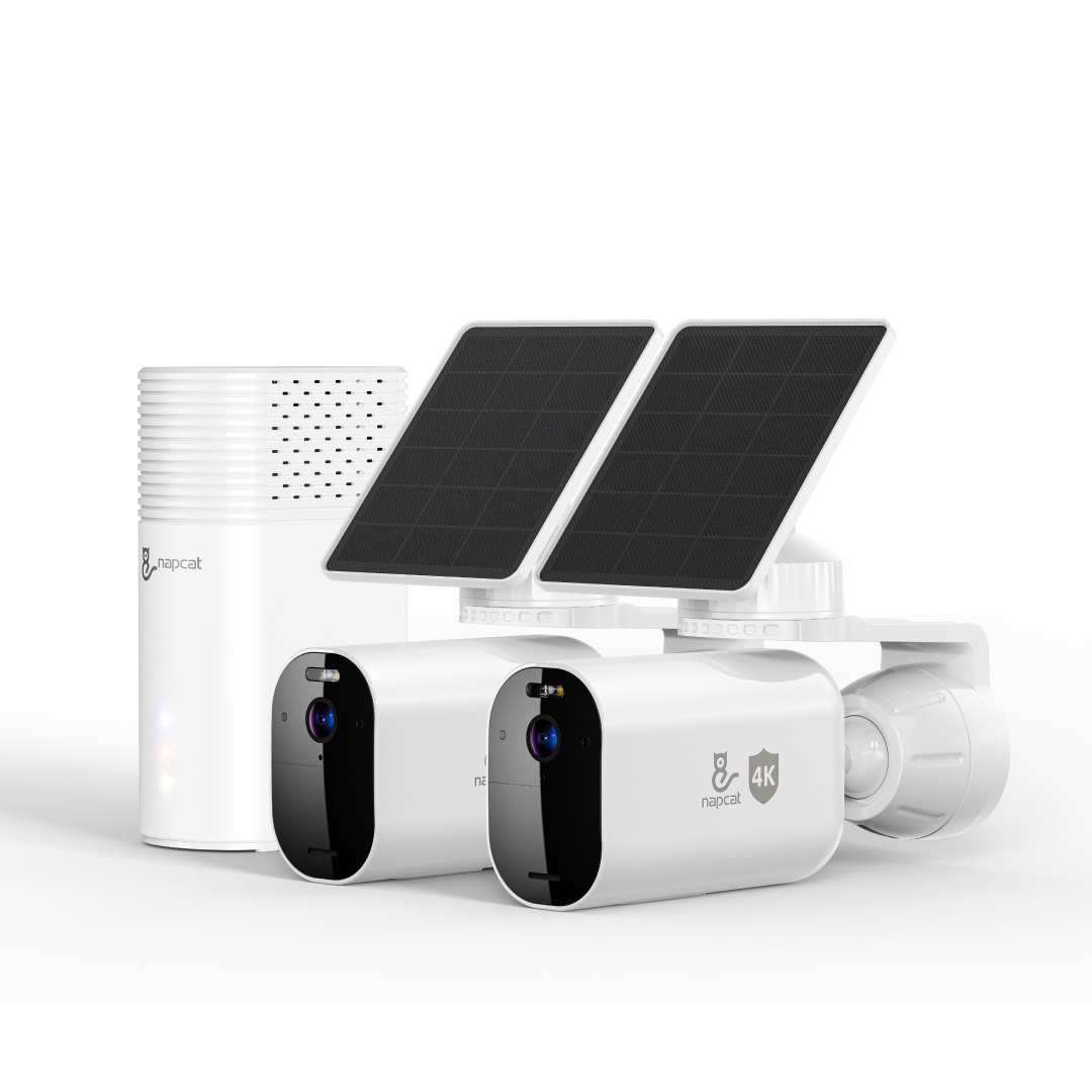 4K Ultra HD Wireless Battery & Solar Power Camera System, NVR Playback ...